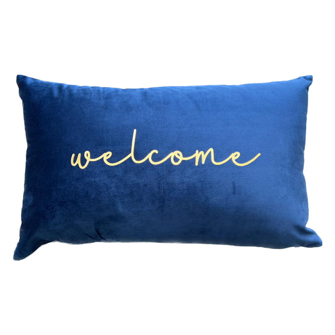 Word Velvet Long Pillow – TA Home Decor Shop